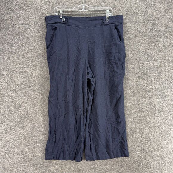 croft & barrow | Pants & Jumpsuits | Croft Barrow Pants Women Xl Blue ...